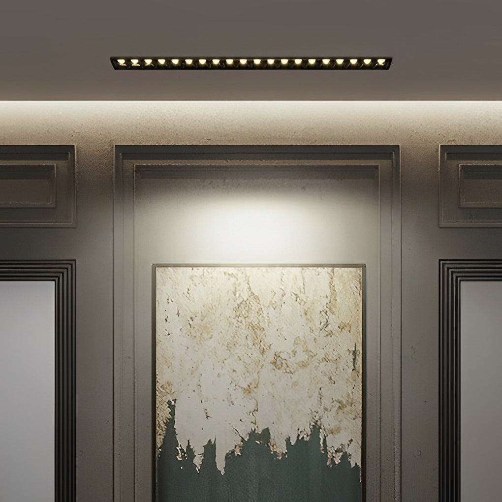 Linear Trimless Recessed Spotlight Magnetic COB Profile Unvisible LED ...