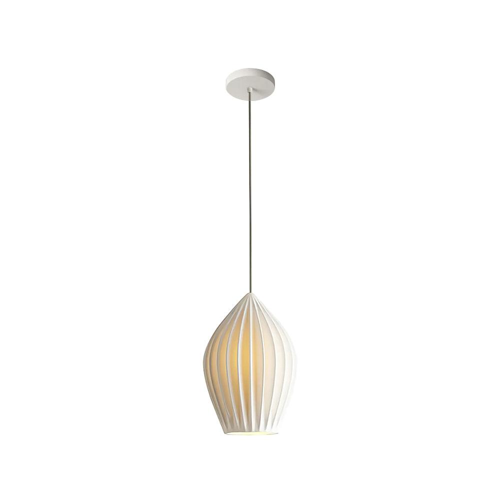 Ceramic Ribbed Ceiling light fitting Pendant Light – Ceenwe