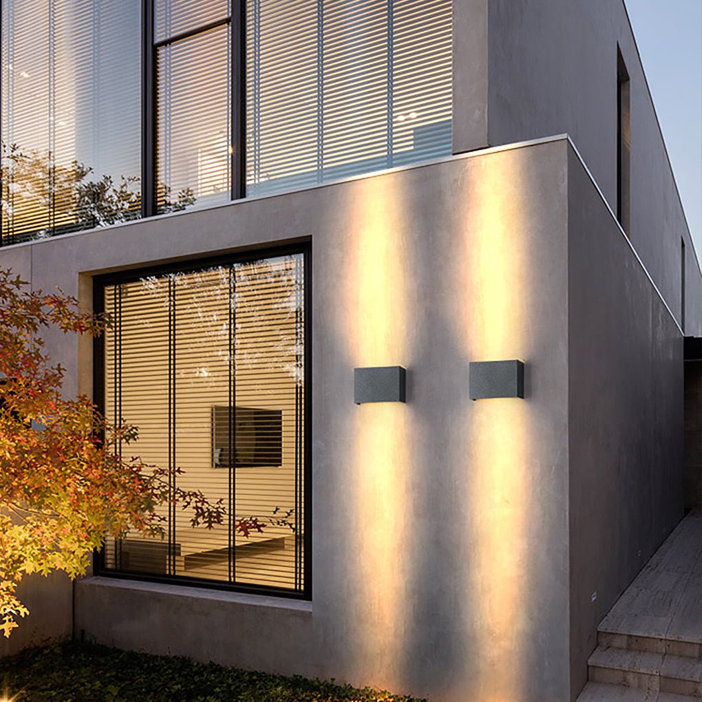 Gorgeous Led Up Down Exterior Lights Modern Outdoor Wall Lighting – CEENWE